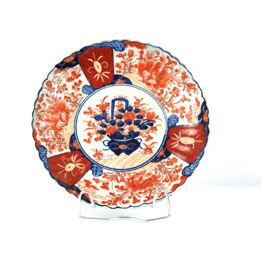 Antique Japanese Imari Plate for sale at Pamono