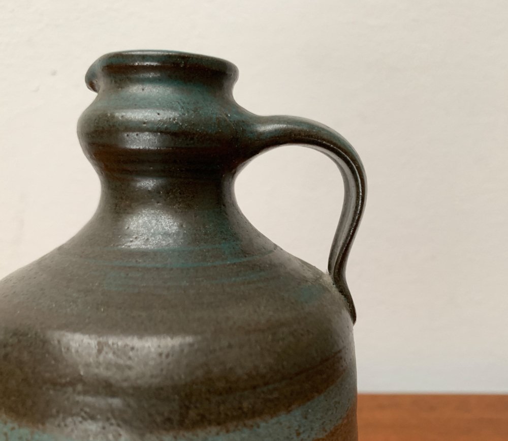 Mid-Century Minimalist Studio Pottery Carafe Vase, 1960s for sale at Pamono