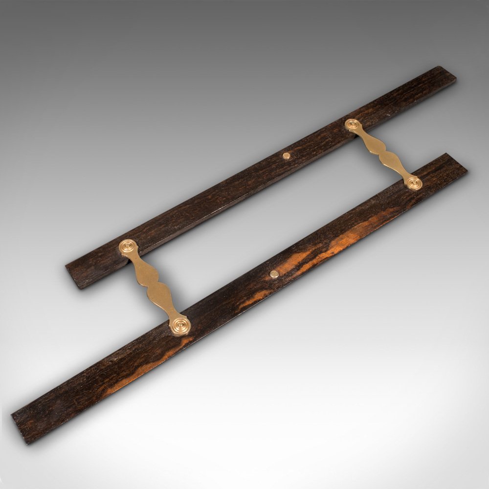 Antique English Parallel Rulers, 1900s, Set of 2 for sale at Pamono