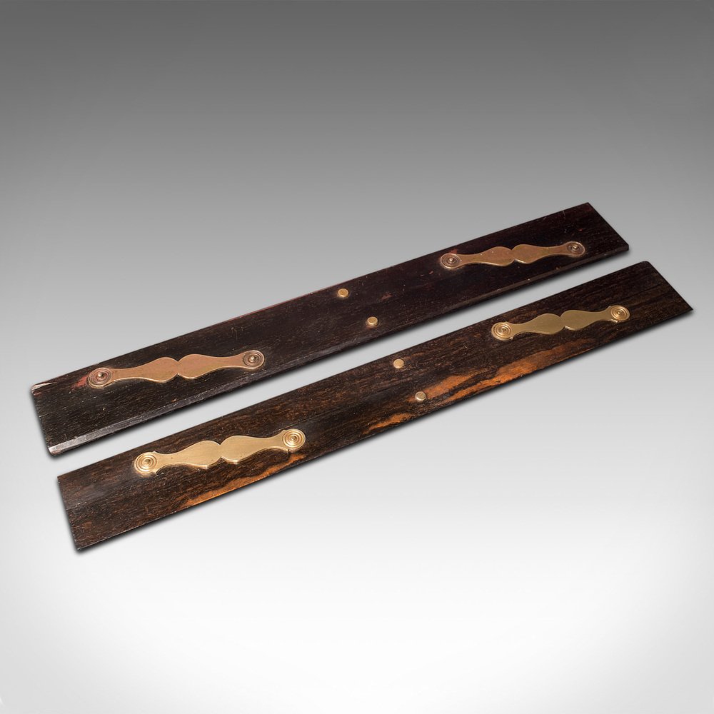 Antique English Parallel Rulers, 1900s, Set of 2 for sale at Pamono