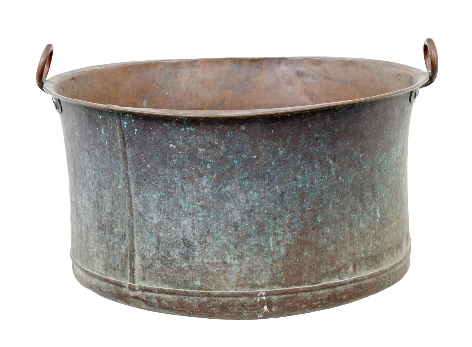 Großer Kochtopf mit Original Patina, 19. Jh bei Pamono kaufen