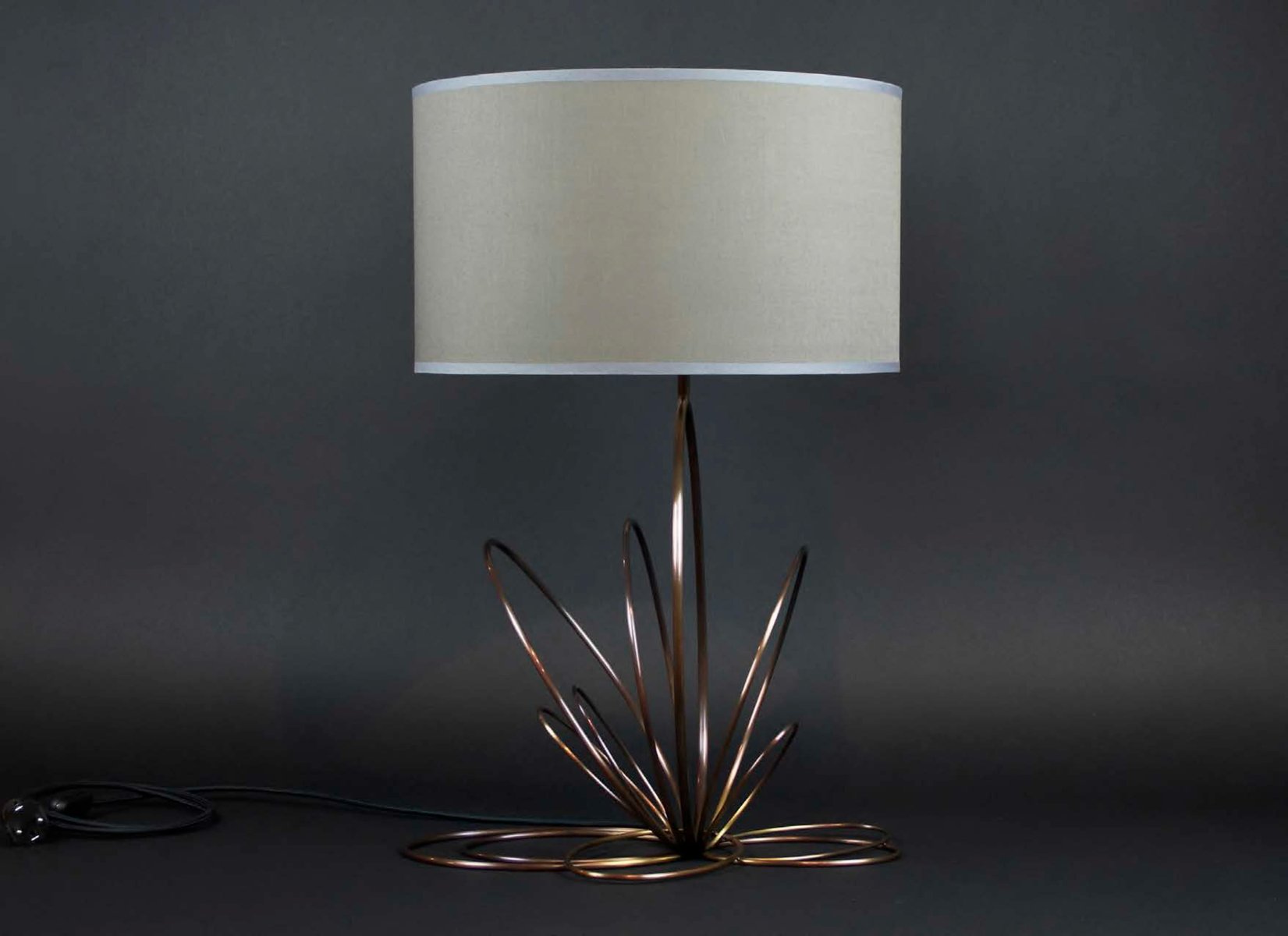 Ellipse 2 Table Lamp by Atelier Demichelis for sale at Pamono