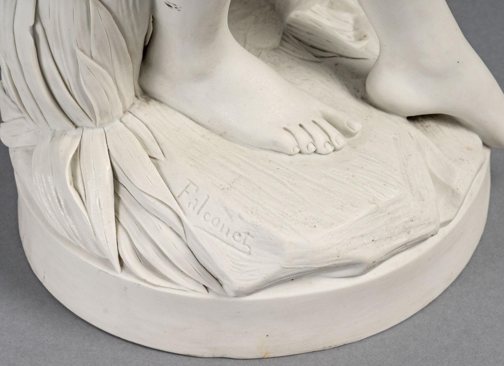 Biscuit La Baigneuse Skulptur von Étienne Maurice Falconet bei Pamono ...