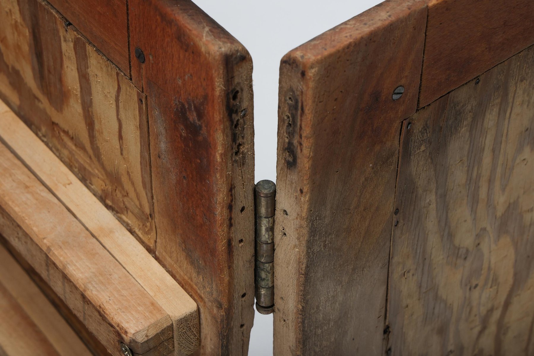 Antique Early 20th Century Oak Storage Cabinet for sale at Pamono