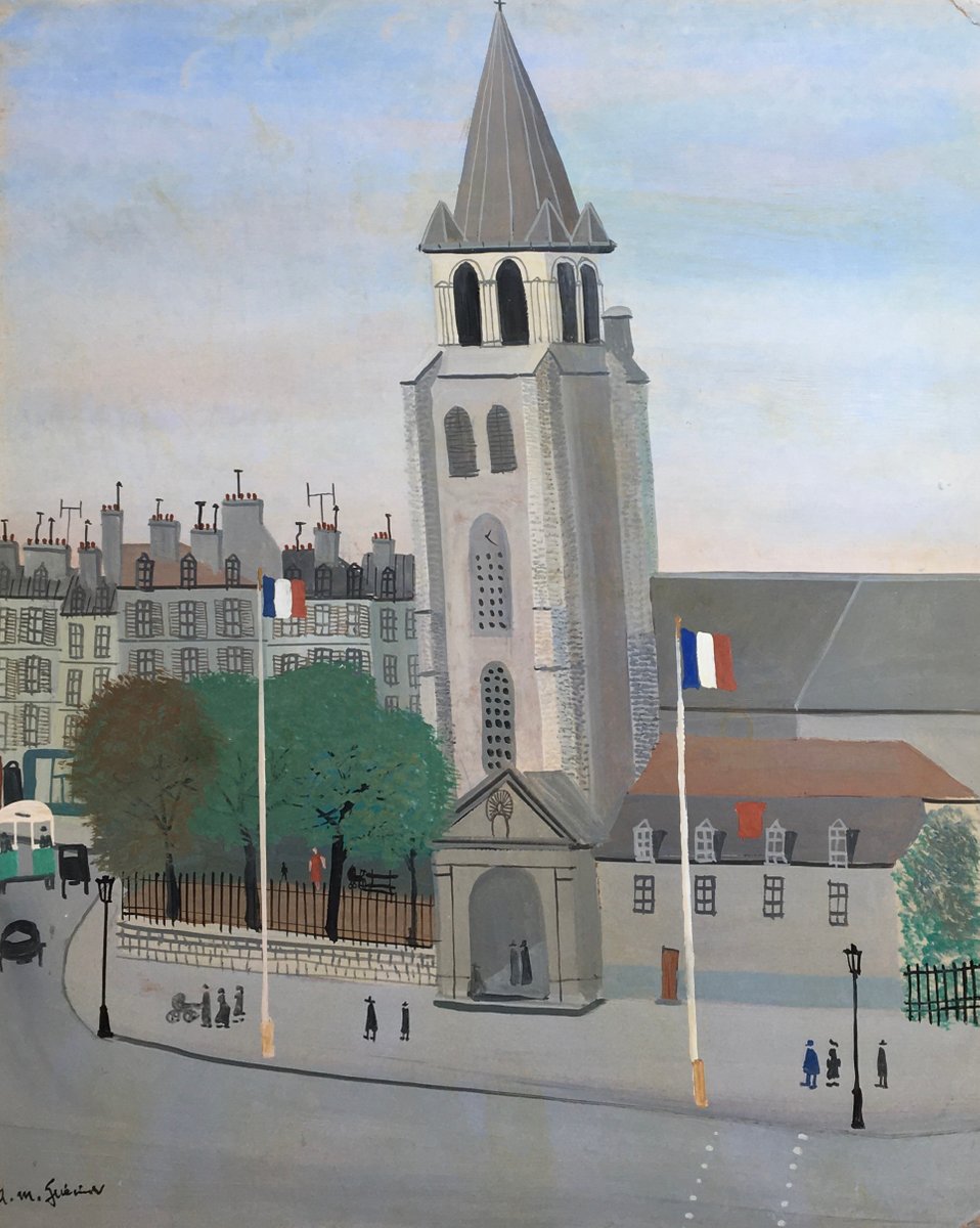 Armand Marie Guerin, Eglise Saint-Germain-des-Prés, Paris, 20th Century ...