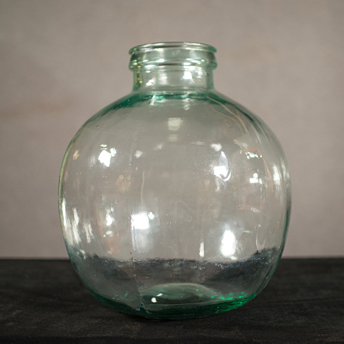 Large Antique English Victorian Glass Storage Jar, 1900s for sale at Pamono