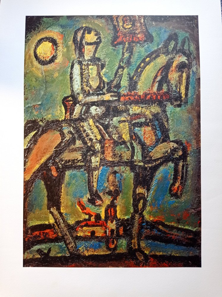Georges Rouault, Notre Jeanne, Lithograph, 1988 for sale at Pamono
