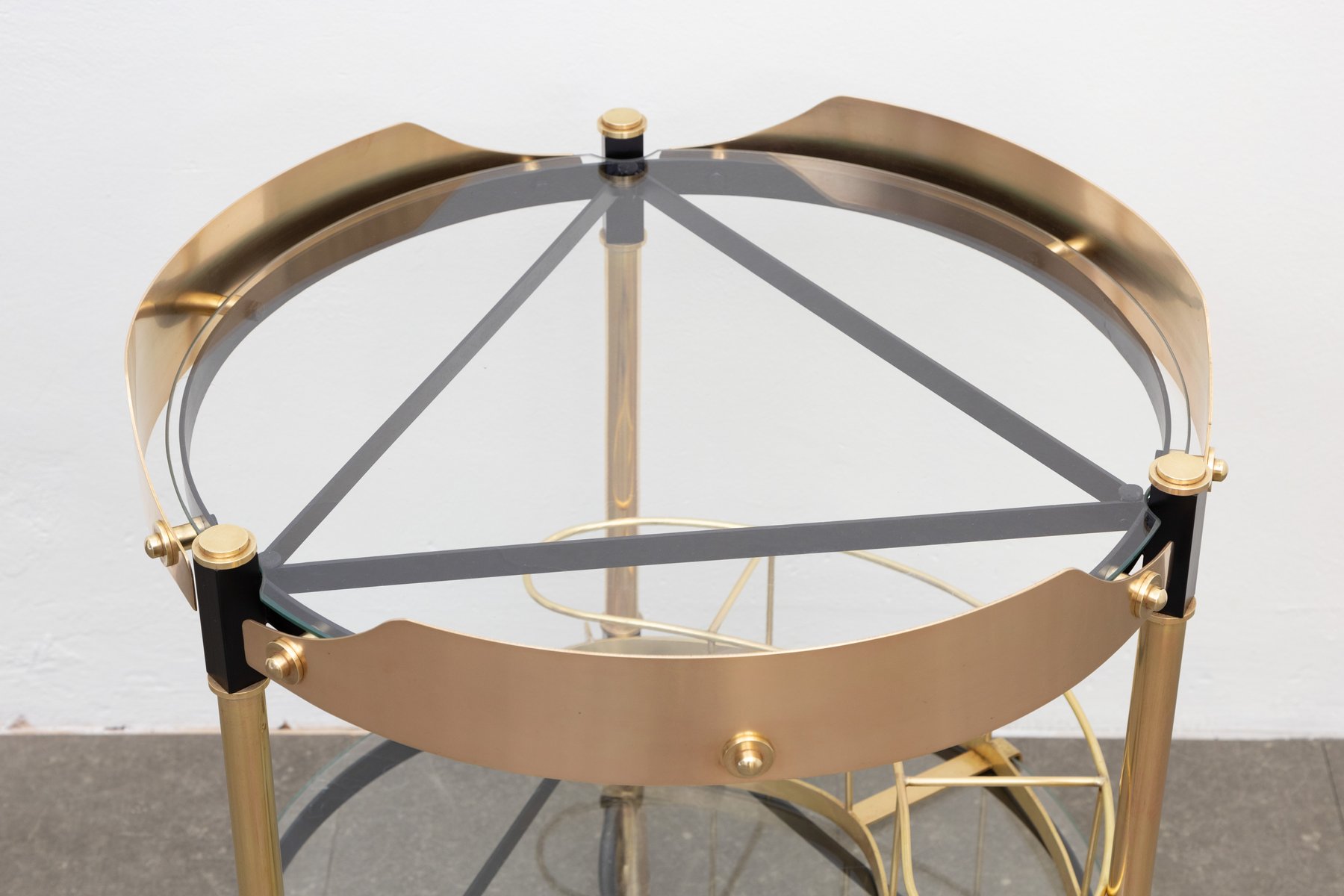 Brass Trolley from Fontana Arte, 1950s for sale at Pamono