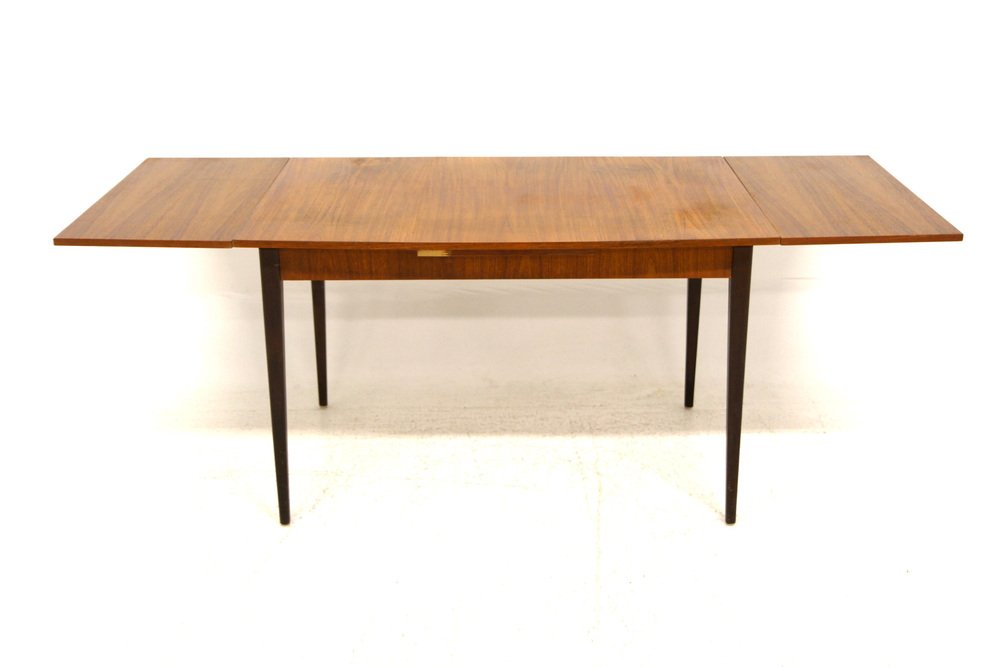 Teak Dining Table Portfolio, Sweden, 1950s for sale at Pamono