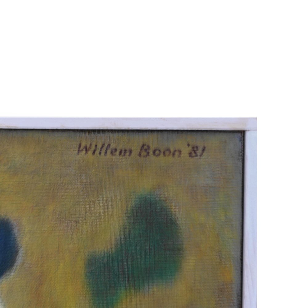 Willem Boon, Abstract Composition, 20th Century, Oil on Canvas for sale ...