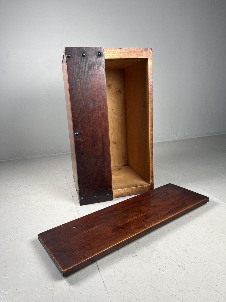Japanese Box with Metal Studs, 1930 for sale at Pamono