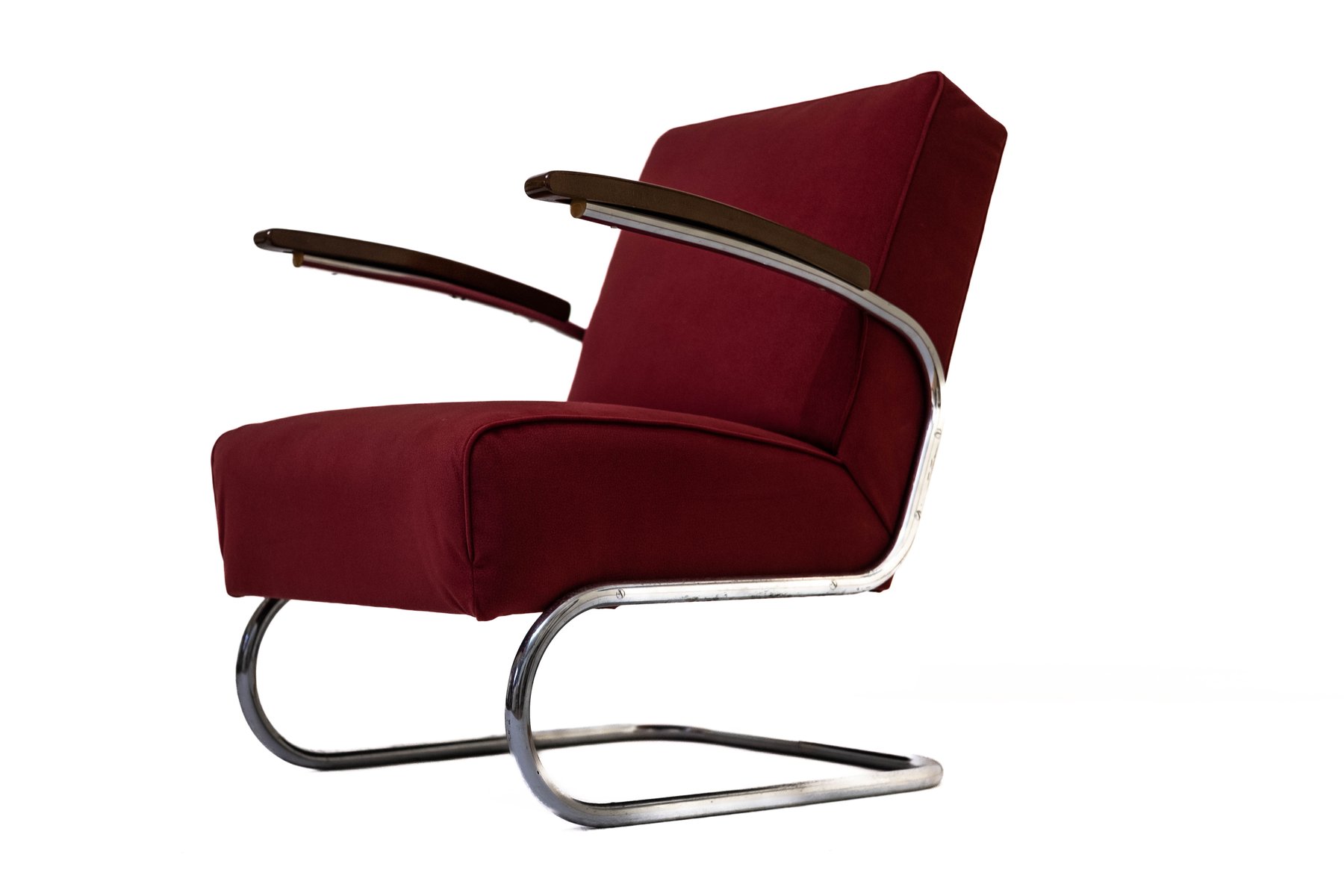 S411 Steel Pipe Chair by Willem Hendrik Gispen for Thonet for sale at ...