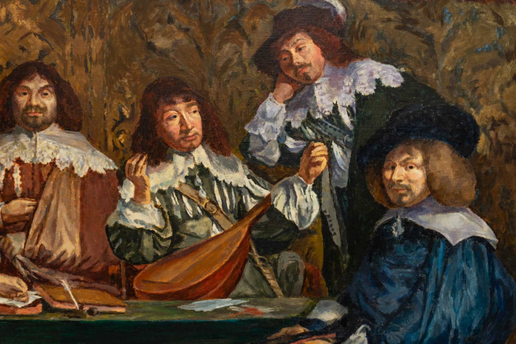 L'Académie, 19th Century, Oil on Canvas, Framed for sale at Pamono