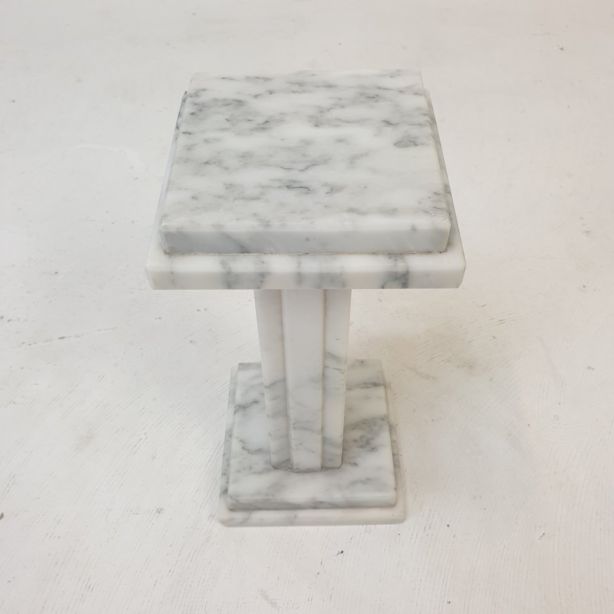 Italian Marble Pedestal, 1950s for sale at Pamono