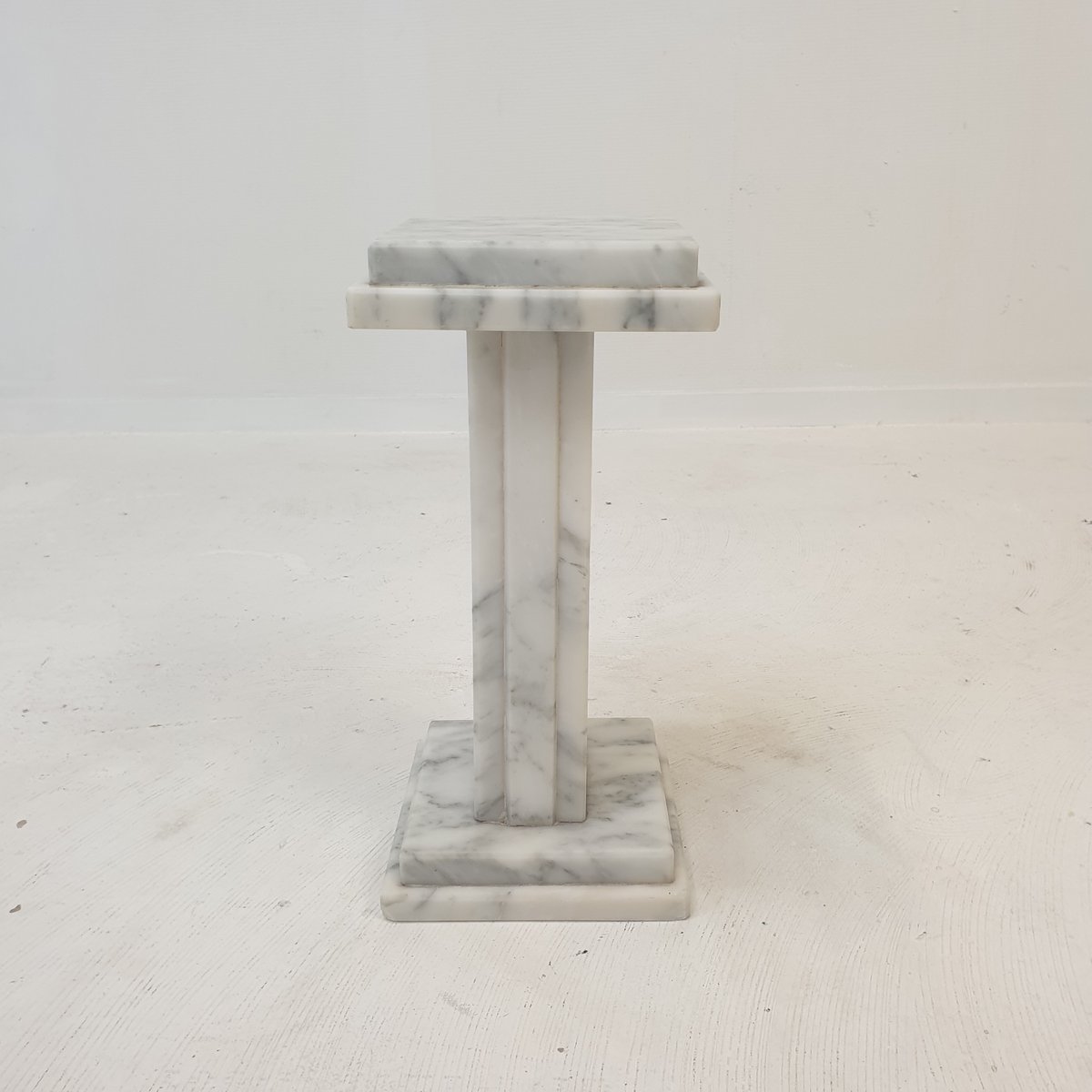 Italian Marble Pedestal, 1950s for sale at Pamono