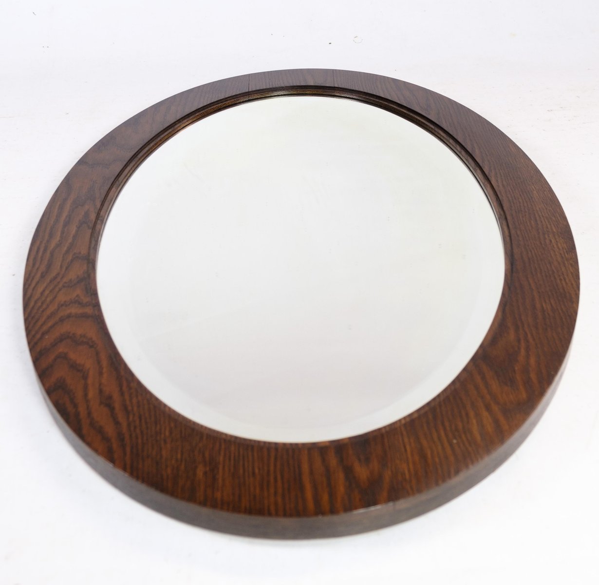 Mirror in Stained Oak Frame, 1910s for sale at Pamono