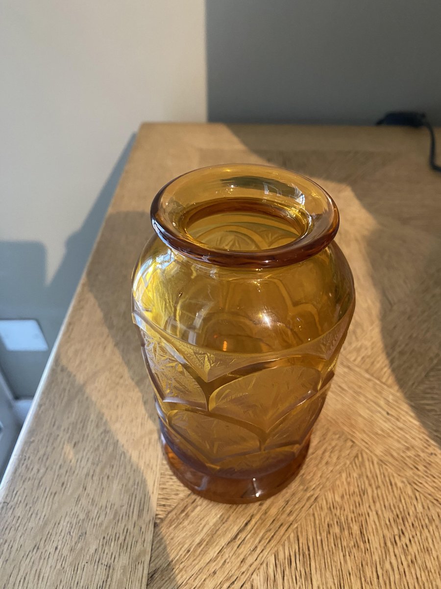 Small Vintage Brown Vase For Sale At Pamono