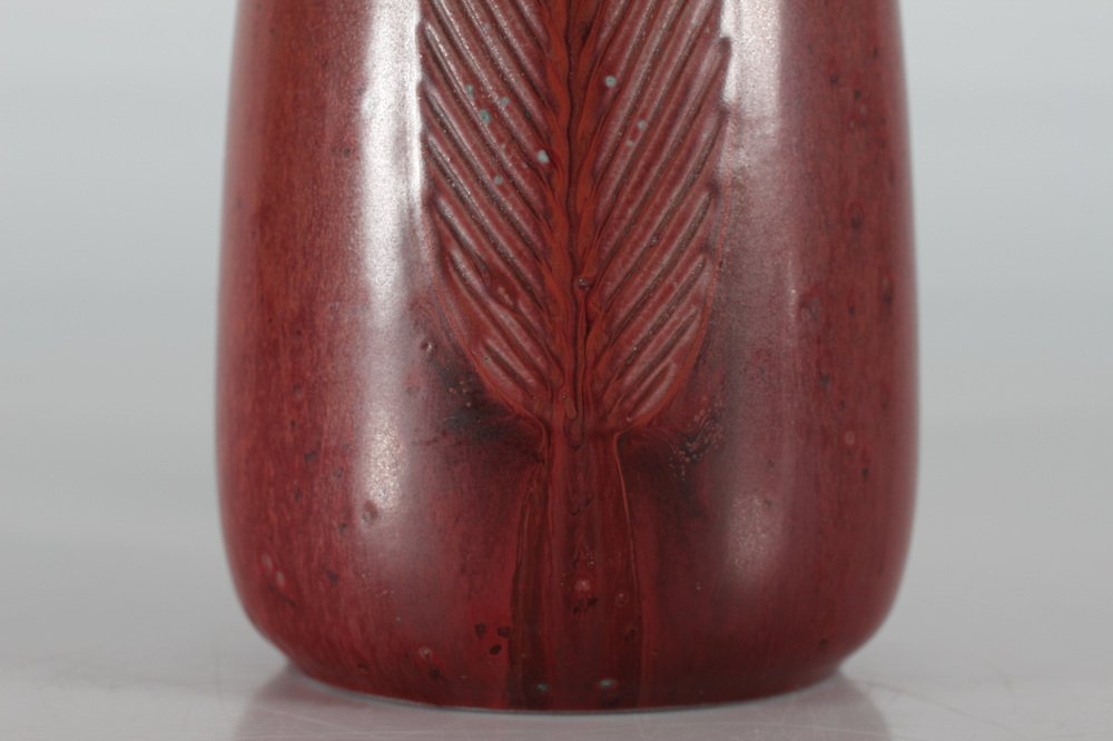 Ox Blood Stoneware Table Lamp by Gerd Bøgelund, Denmark, 1960s for sale ...