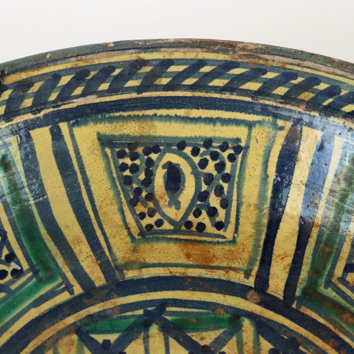 Ceramic Plate, Morocco, 19th Century for sale at Pamono