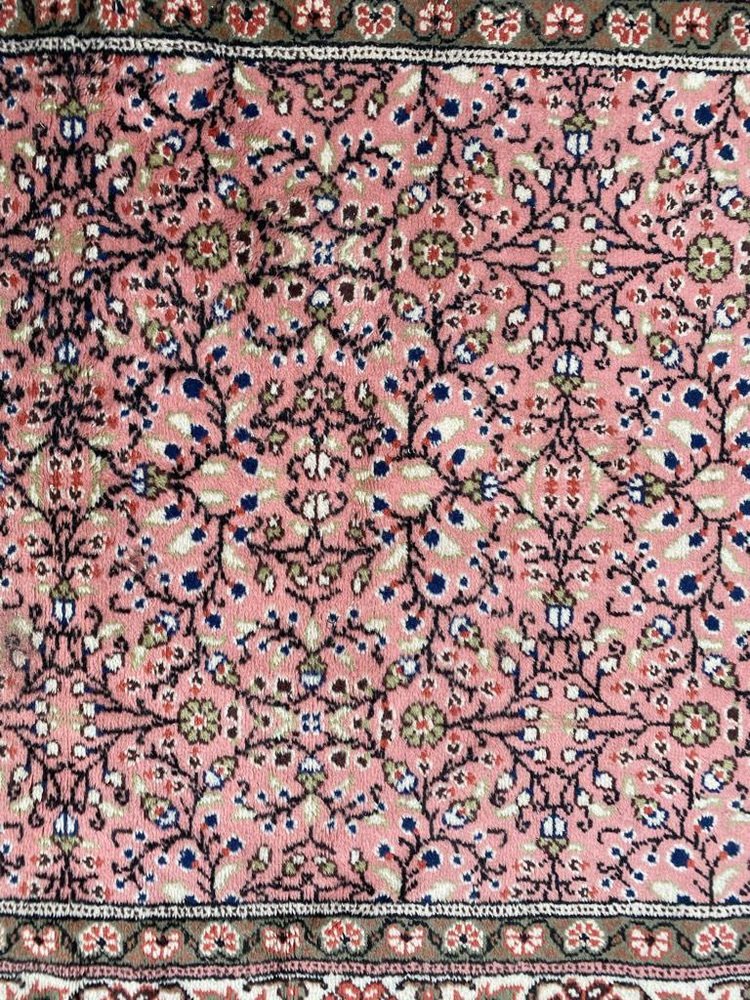 Vintage Turkish Pink Kayseri Rug, 1970s for sale at Pamono