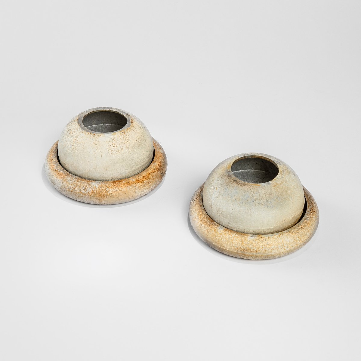 Metal Decorative Objects by Lorenzo Burchiellaro, 1960s, Set of 2 for ...