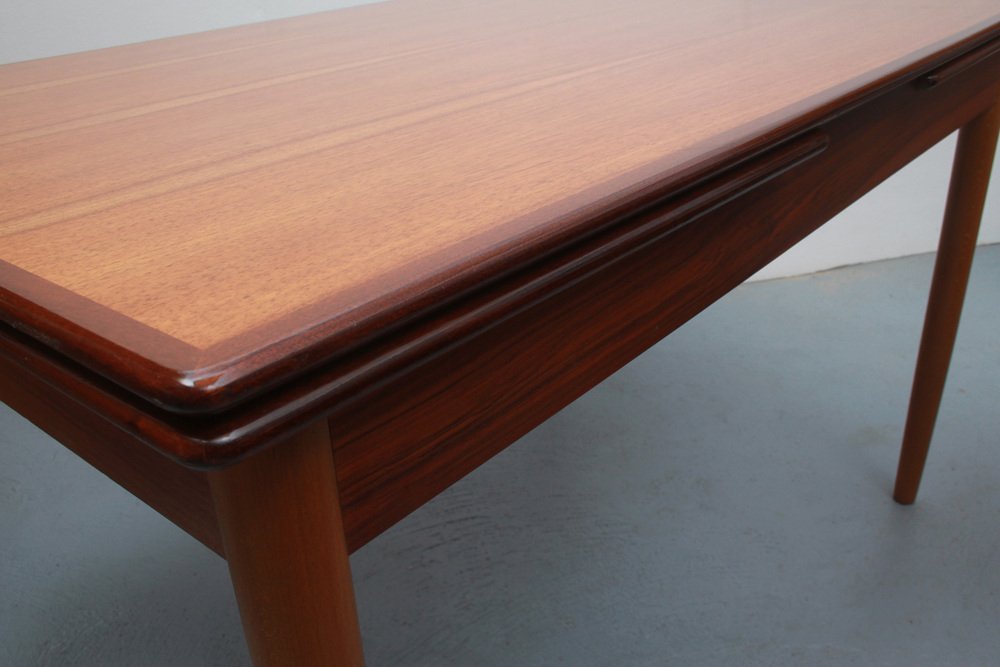Extendable Dining Table Rosewood 1960s, 1965 for sale at Pamono