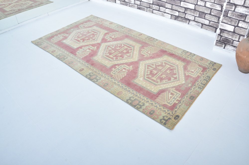 Moroccan Floor Muted Area Rug for sale at Pamono