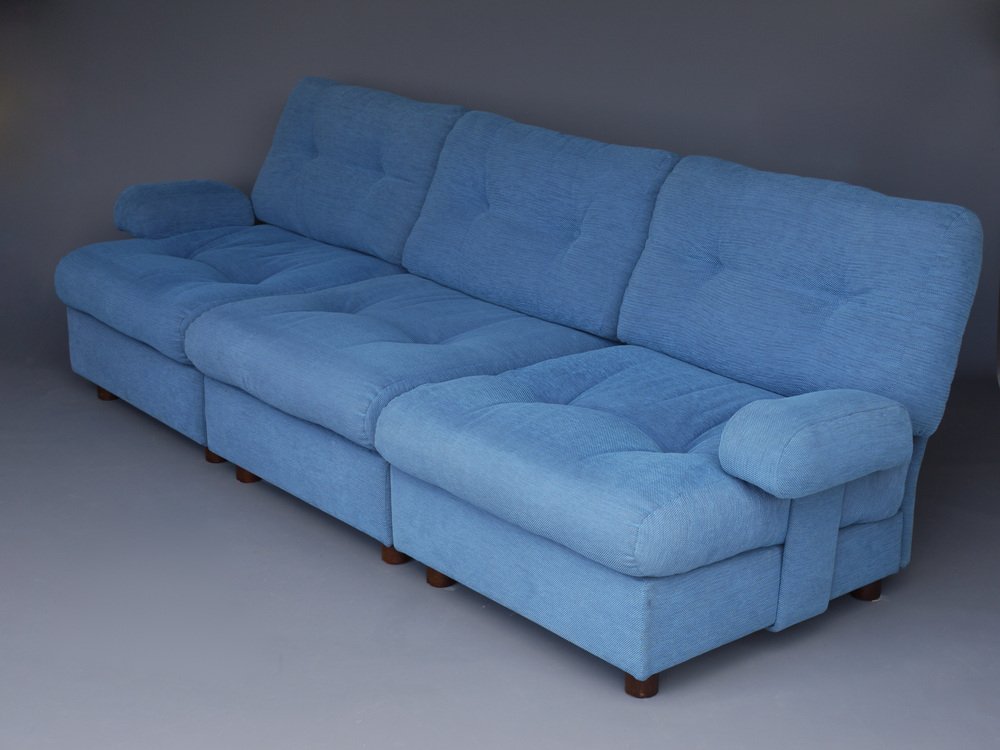 Modular 3-Seater Sofa from Leolux, 1980s, Set of 3 for sale at Pamono