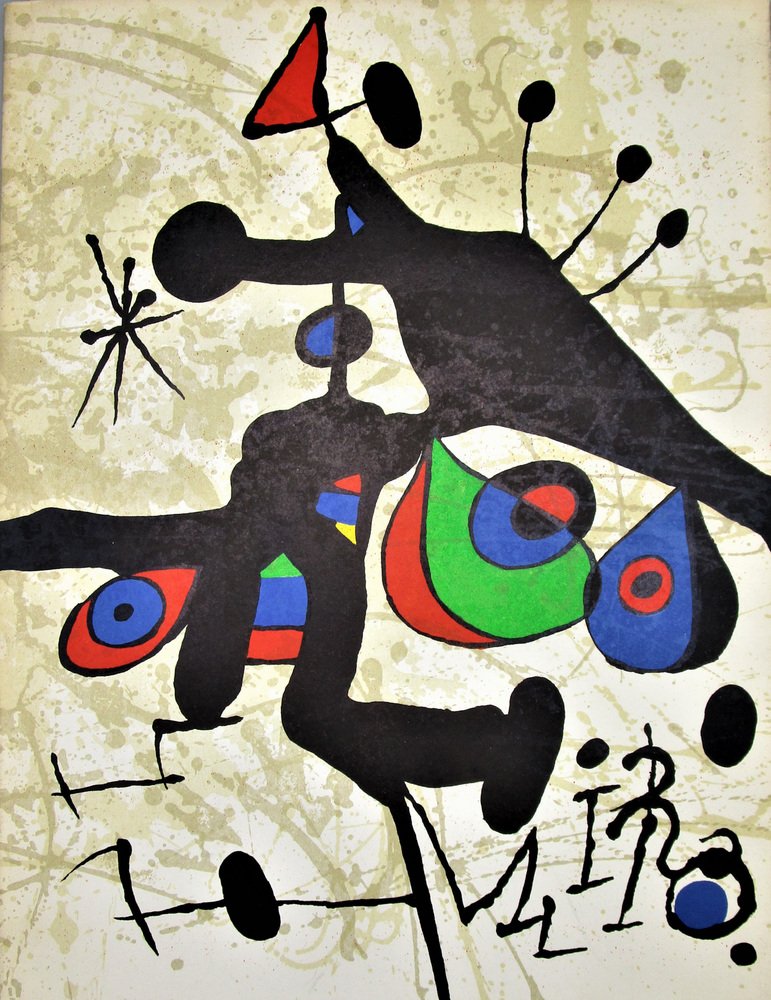 Joan Miro, Sobre Papel: Pierre Matisse Gallery, 1972, Original ...