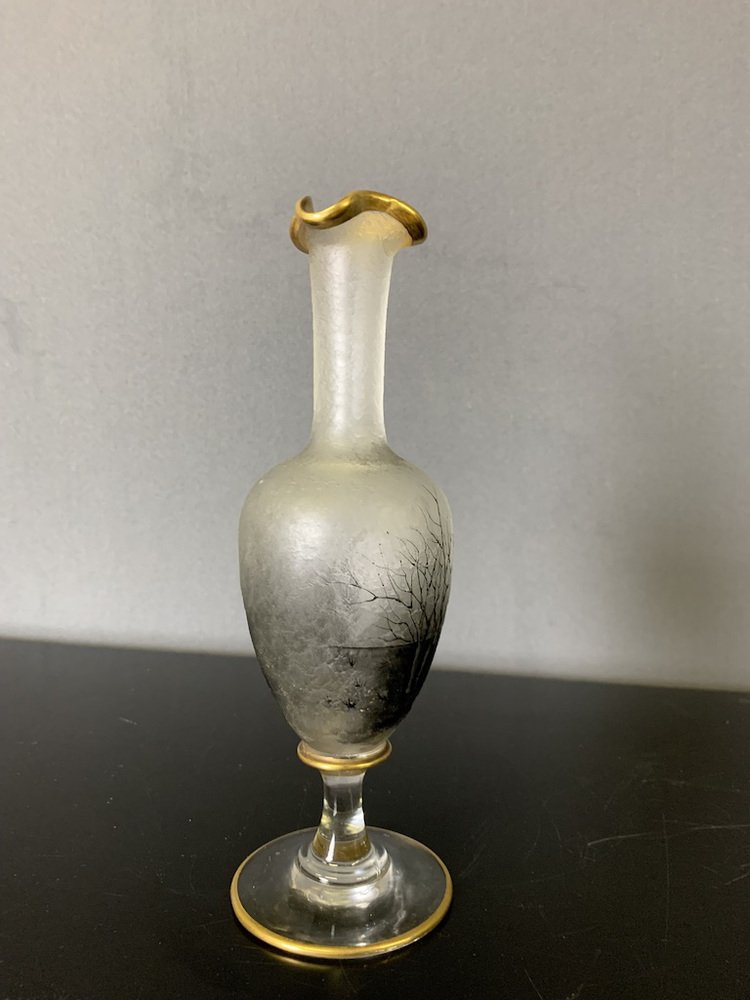 Soliflore Vase with Autumn Decor, 1900s for sale at Pamono