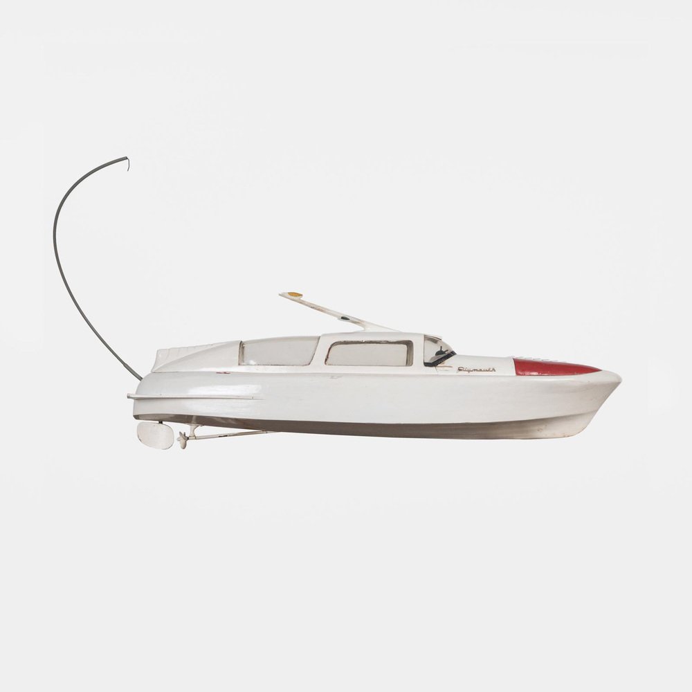 Vintage French Speed Boat Model for sale at Pamono
