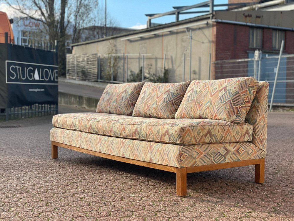 3-Sitzer Daybed Sofa mit Gestell aus Eiche von Wittmann, 1960er bei ...