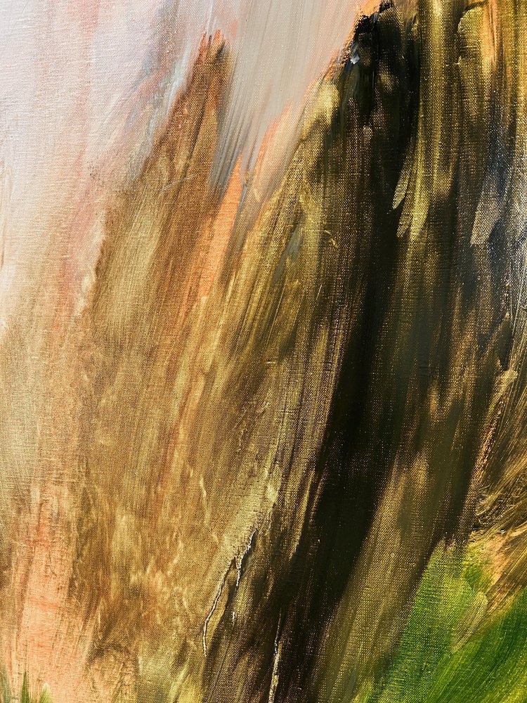 Claudie Baran, When the Vanity of Flowers Obsesses You, 2022, Oil on ...