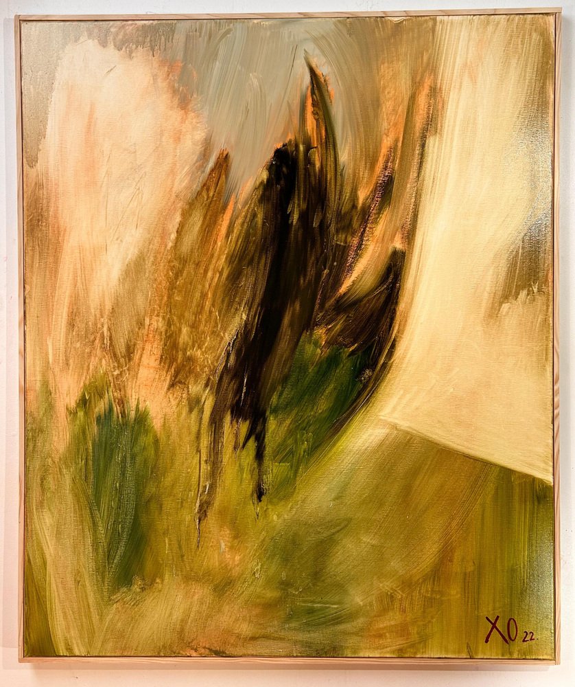 Claudie Baran, When the Vanity of Flowers Obsesses You, 2022, Oil on ...