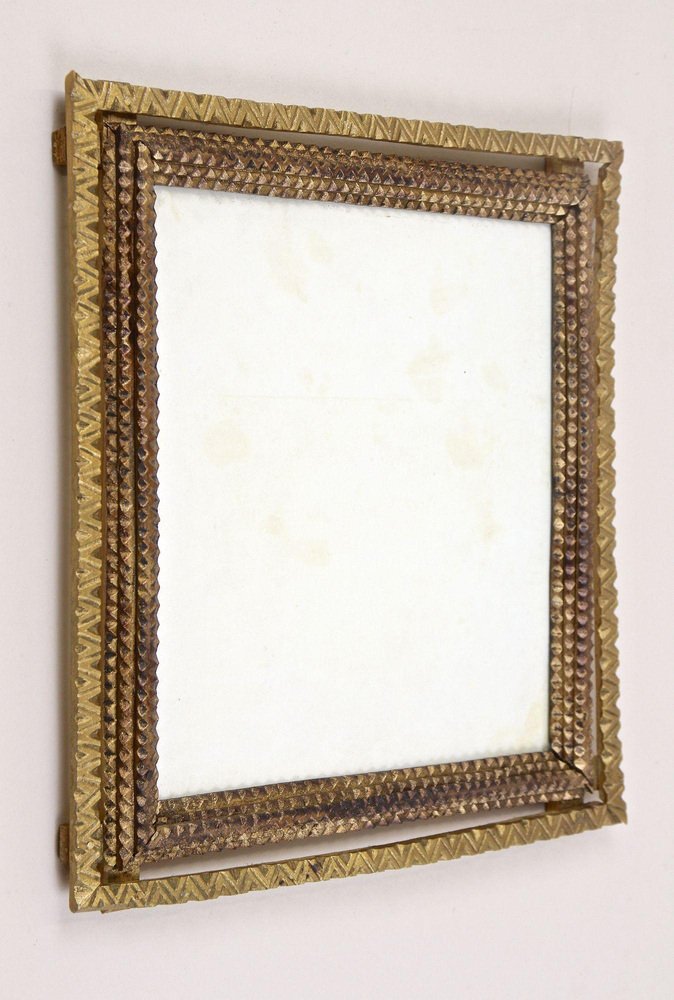 19th Century Tramp Art Gilt Rustic Photo Frame, Austria, 1870s for sale ...