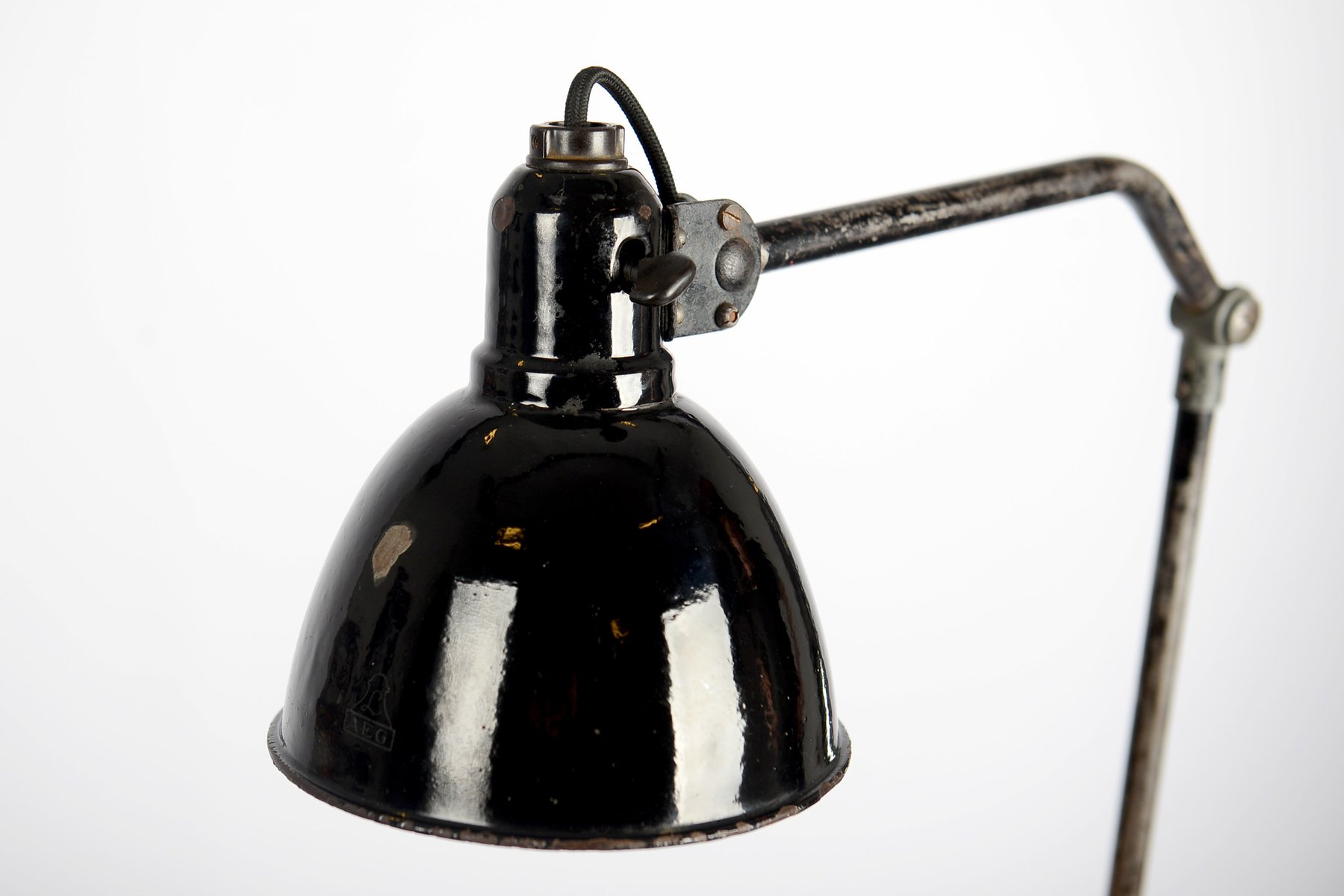 Clamp Table Lamp by Peter Behrens for Aeg, Germany, 1920s for sale at ...