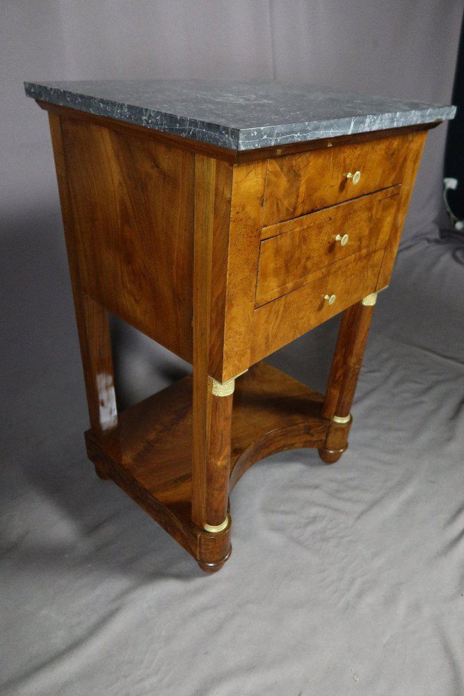 Empire Table with Marble Top for sale at Pamono