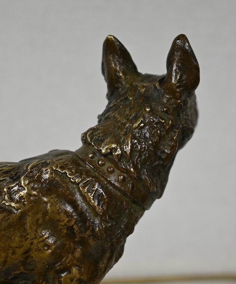 Bronze German Shepherd After P-A. Laplanche, Early 1900s for sale at Pamono