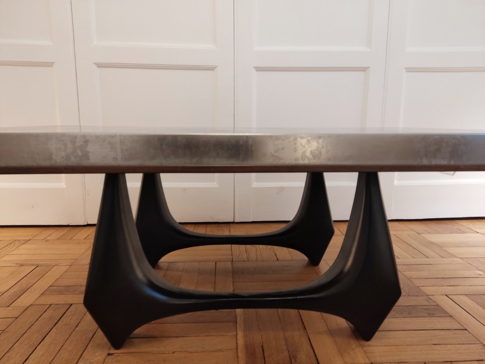 Vintage Couchtisch aus Aluminium von Heinz Lilienthal, 1960er bei ...