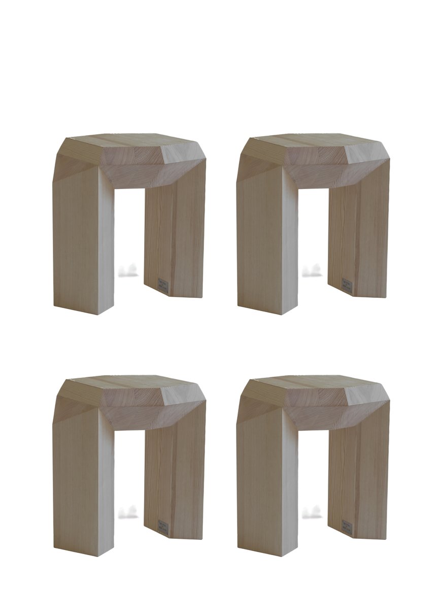 Ode Side Table by Sizar Alexis, Set of 4 for sale at Pamono