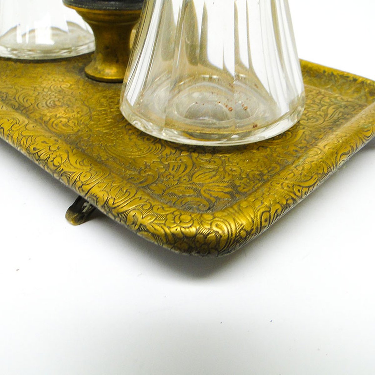 Art Nouveau Figurative Inkwells from Plewkiewicz, Poland, 1890s, Set of ...