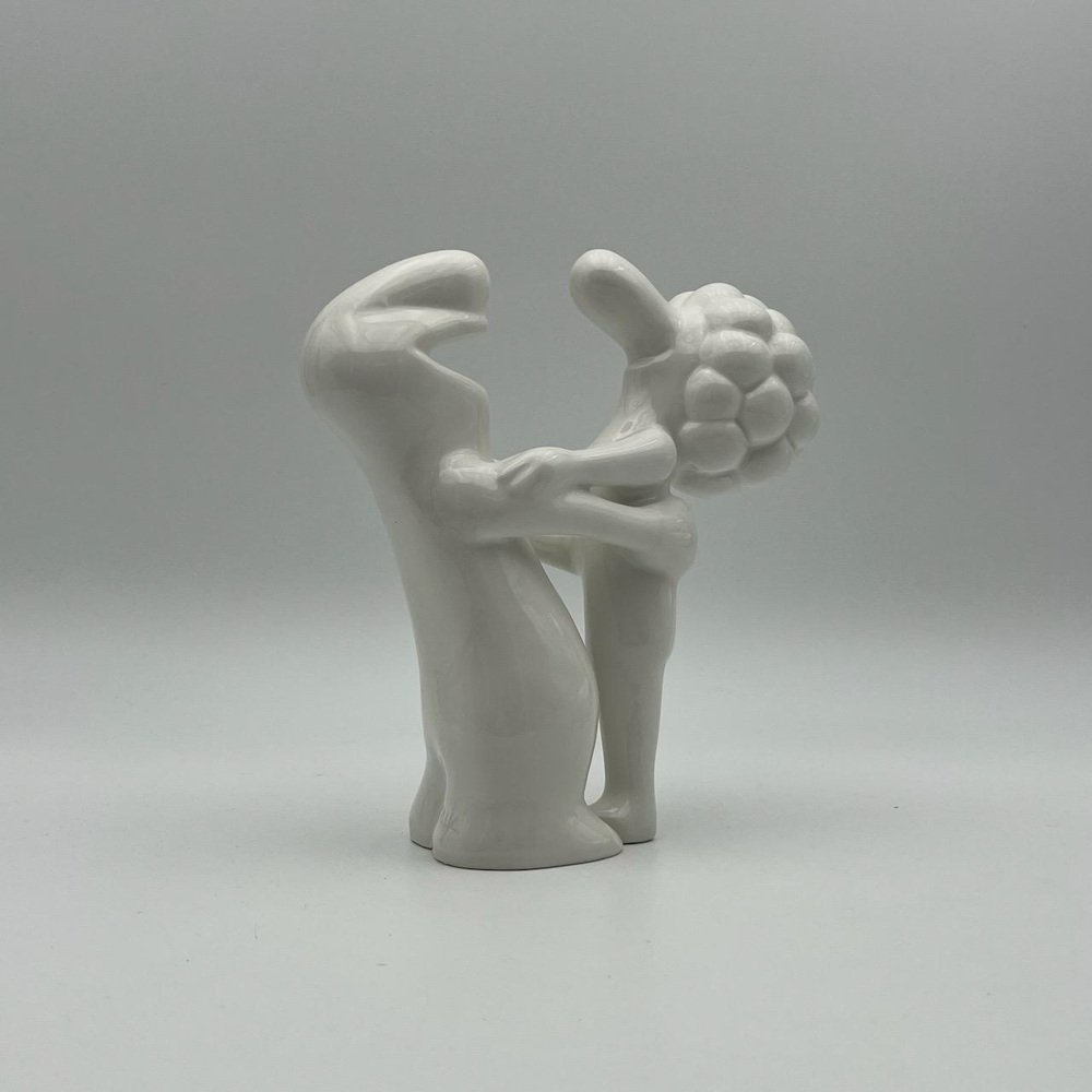 La Linea Meeting Titina Figurine by Cavandoli, 1960s for sale at Pamono
