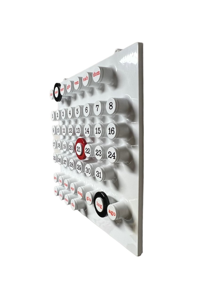 Ring-A-Date Kalender von Giorgio Della Beffa für Euroway, 1970er bei ...