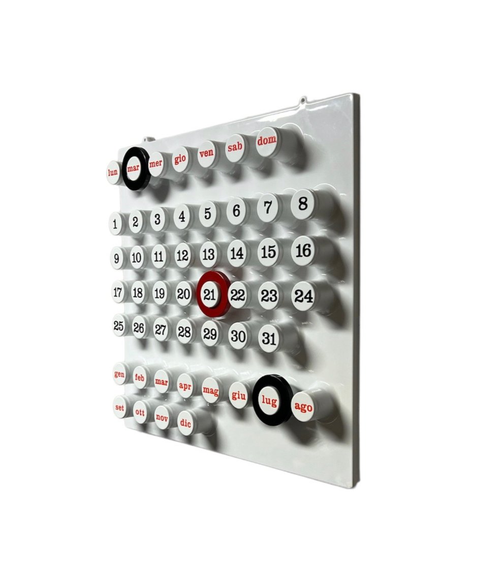 Ring-A-Date Kalender von Giorgio Della Beffa für Euroway, 1970er bei ...