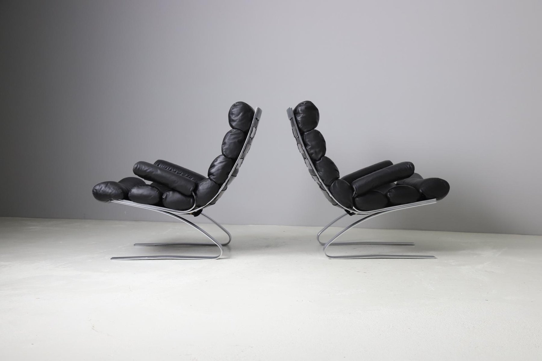 Sinus Sessel von Reinhold Adolf & Hans Jürgen Schröpfer, 1976, 2er Set ...