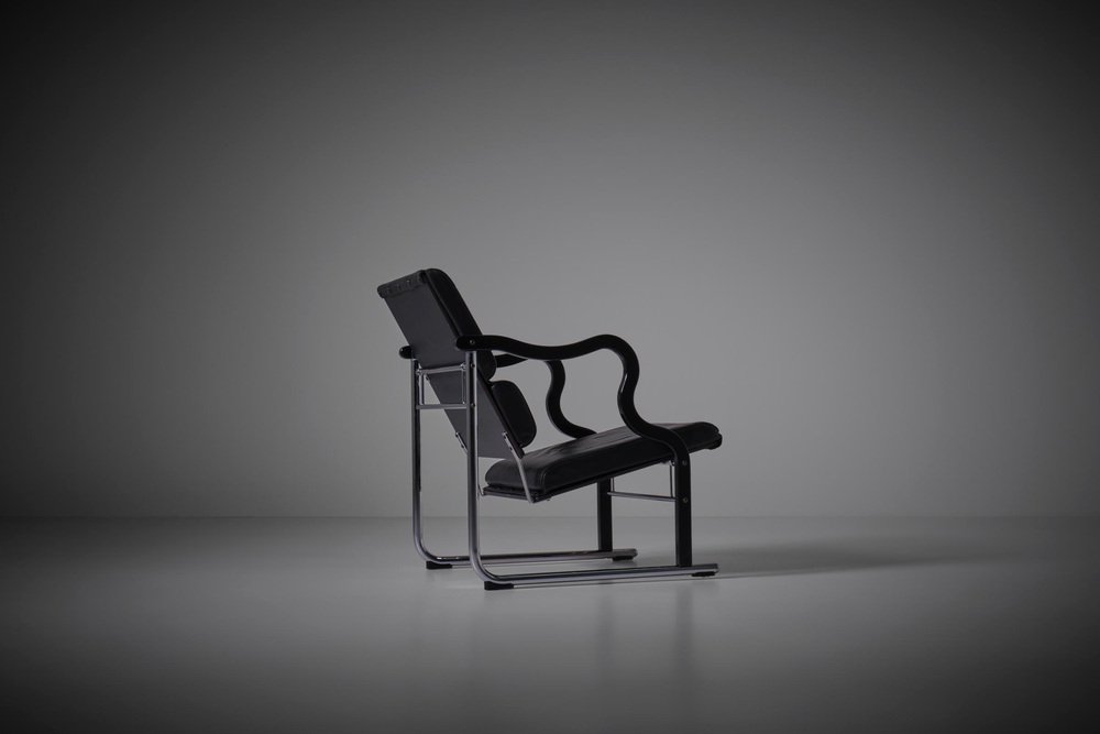 Yrjö Kukkapuro Experiment Lounge Chair, Finland, 1980s for sale at Pamono