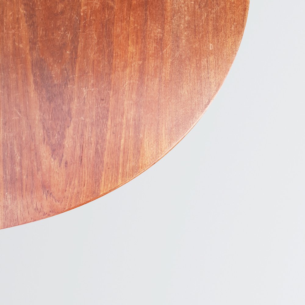 Dining Table with Oval Top and Rectangular Apron, 1950s for sale at Pamono