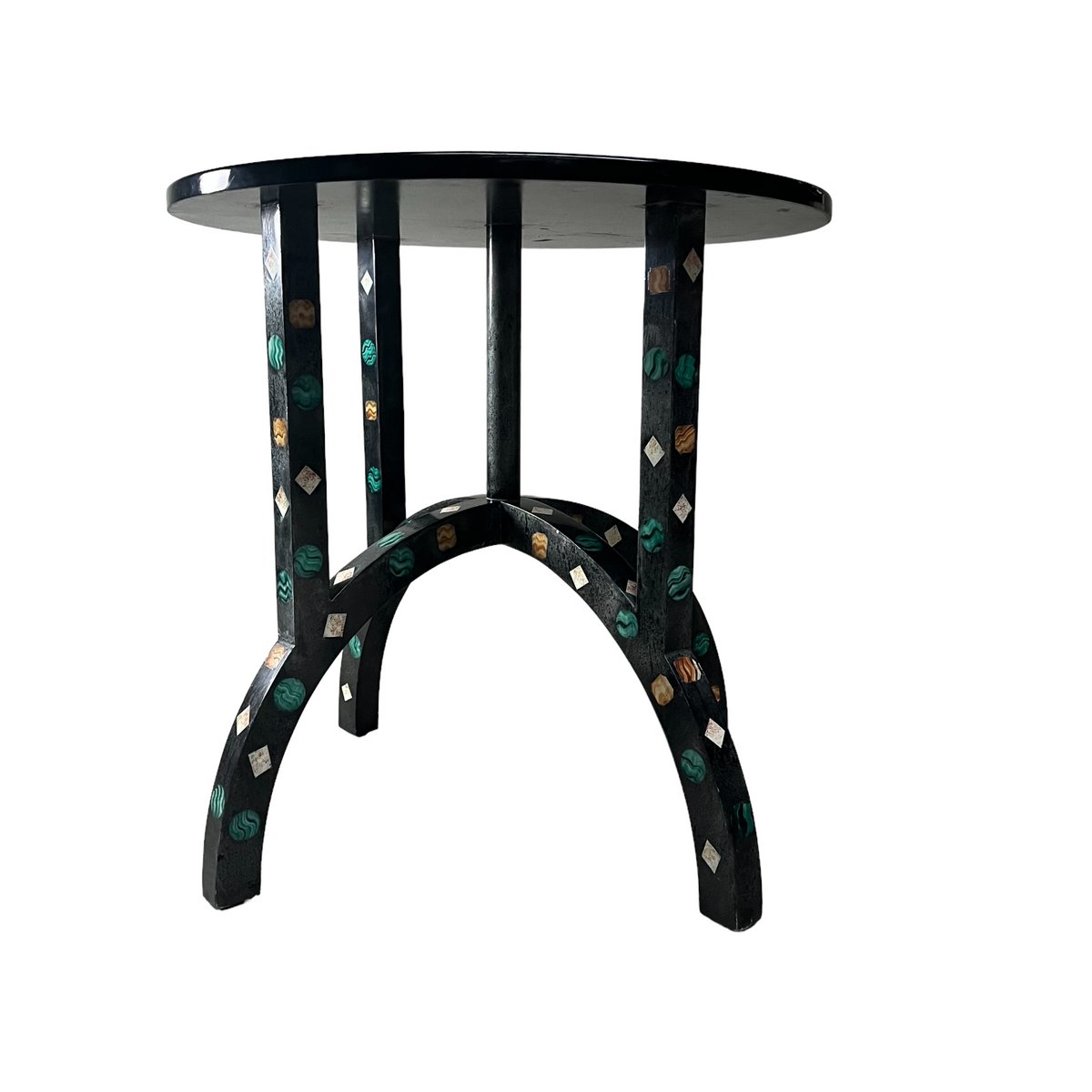 Colourful Side Table, 1980s for sale at Pamono