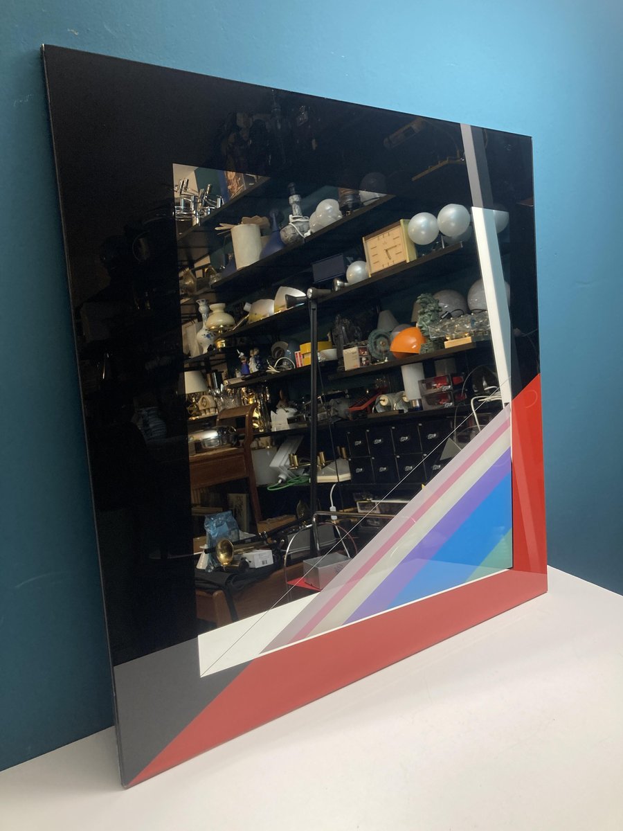 Italian Art Object Mirror by Eugenio Carmi for Acerbis, 1970 for sale ...