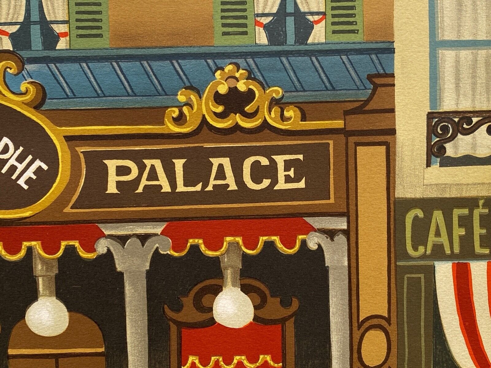 André Duranton, Modern Cinématograph Palace, 1950s, Lithograph for sale ...